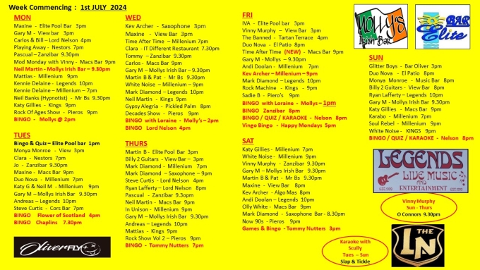 Live Entertainment Guide